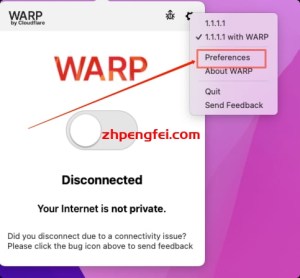 Cloudflare WARP 使用教程，ip优选脚本，解决WARP连接问题CF_DNS_LOOKUP_FAILURE