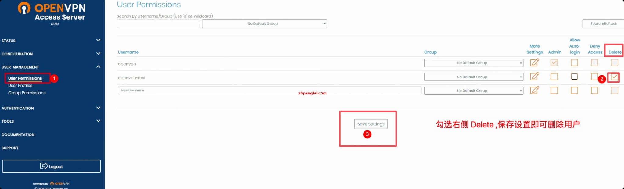 OpenVPN AS 基于web管理OpenVPN服务,修改用户限制, OpenVPN 客户端使用教程